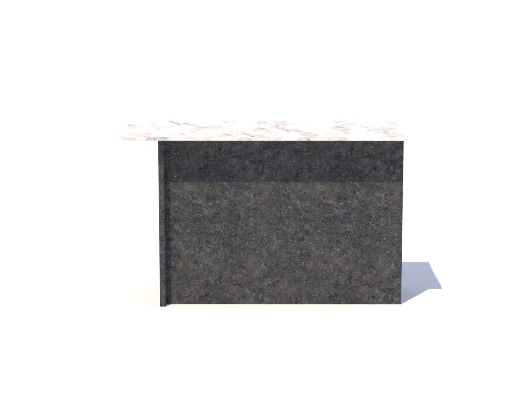 Granite Outdoor Kitchen 1500 Peninsula Table Module | Igneous