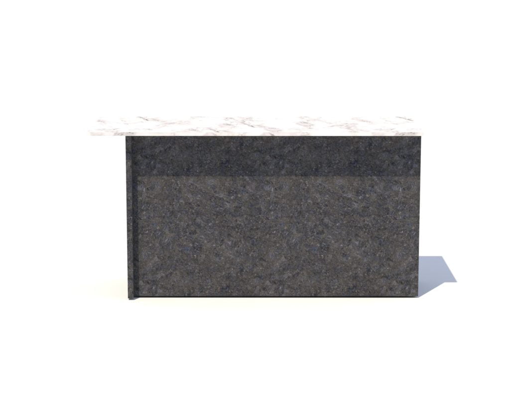 Granite Outdoor Kitchen 1800 Peninsula Table Module | Igneous
