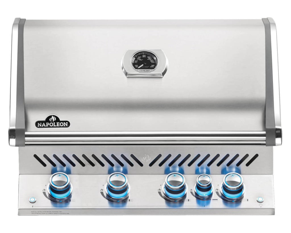 Napoleon Prestige Pro™ 500 RB Built-In Gas Barbecue | Igneous Outdoor ...