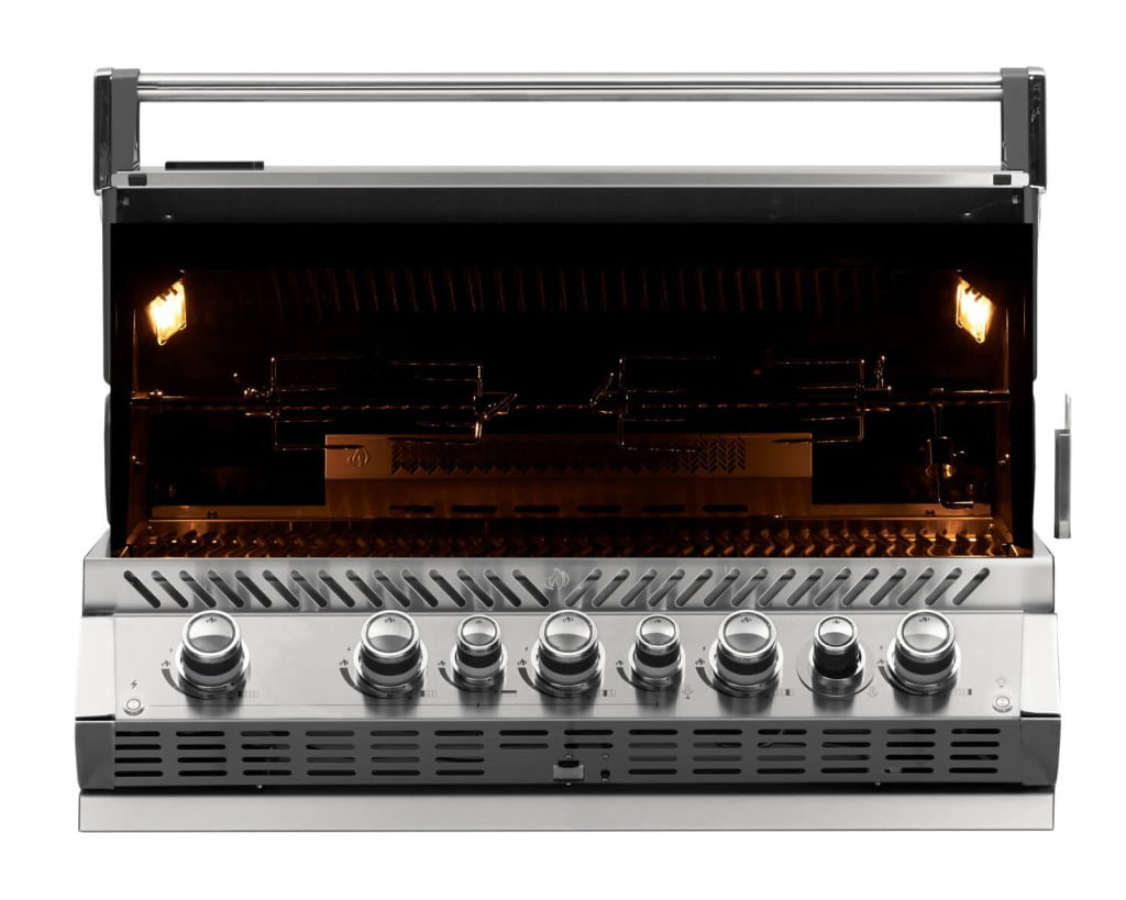 Napoleon Prestige Pro™ 665 RB Built-In Gas Barbecue | Igneous Outdoor ...